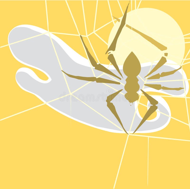 Spider Shadow Stock Illustrations – 2,575 Spider Shadow Stock ...