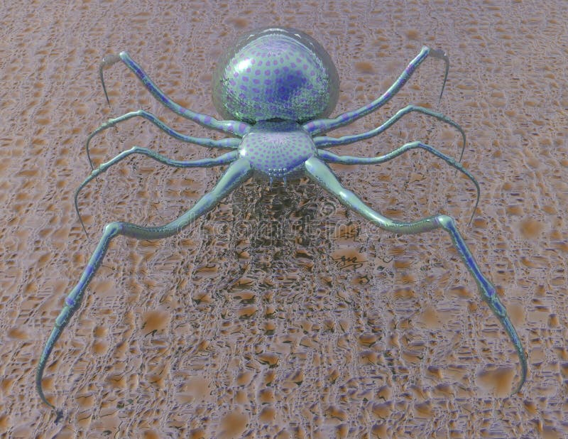 Spider stock illustration. Illustration of dreaming, photorealism ...