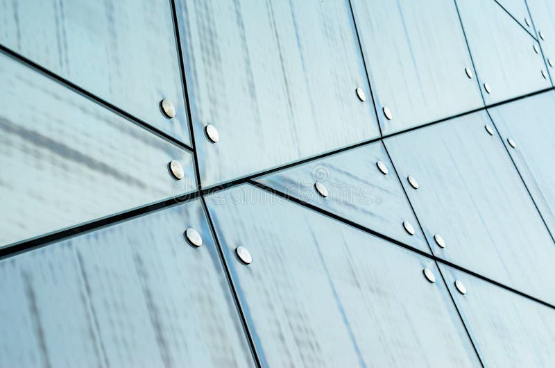 Spider Facade Fixing System Close-up Stock Image - Image of reflection ...