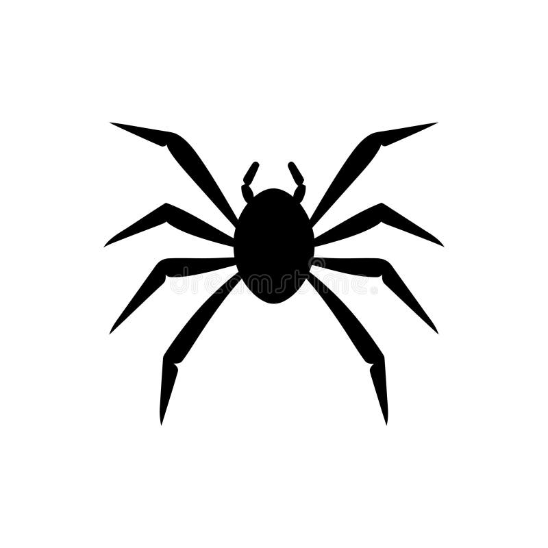 Spider icon stock vector. Illustration of creature, predator - 303391468