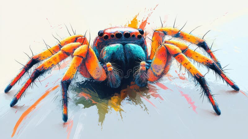 Spider Illustrations, Explore a Diverse Collection of Colorful Spider ...