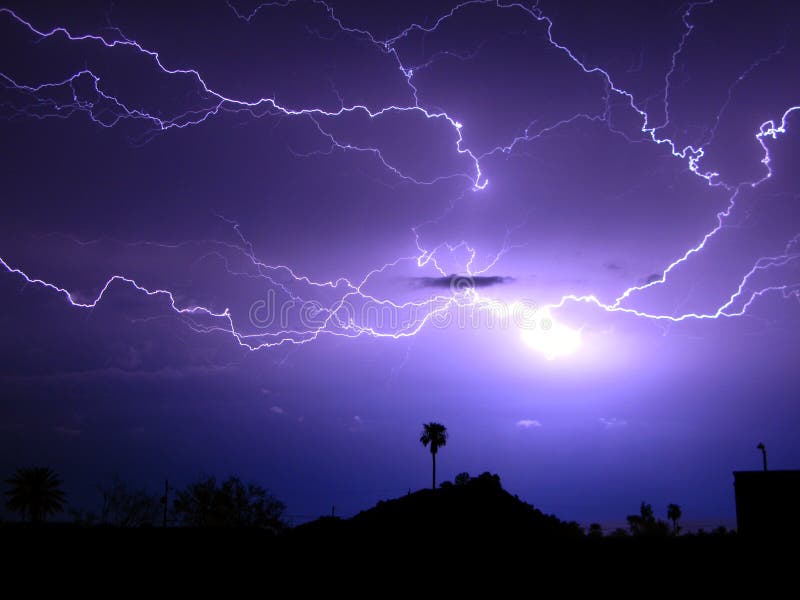 Spider Lightning stock photo. Image of electric, night - 7851014
