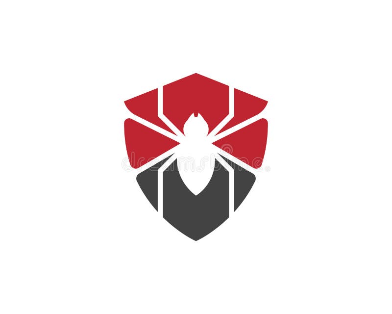 Spider Logo Design Vector Illustration Stock Vector - Illustration of ...