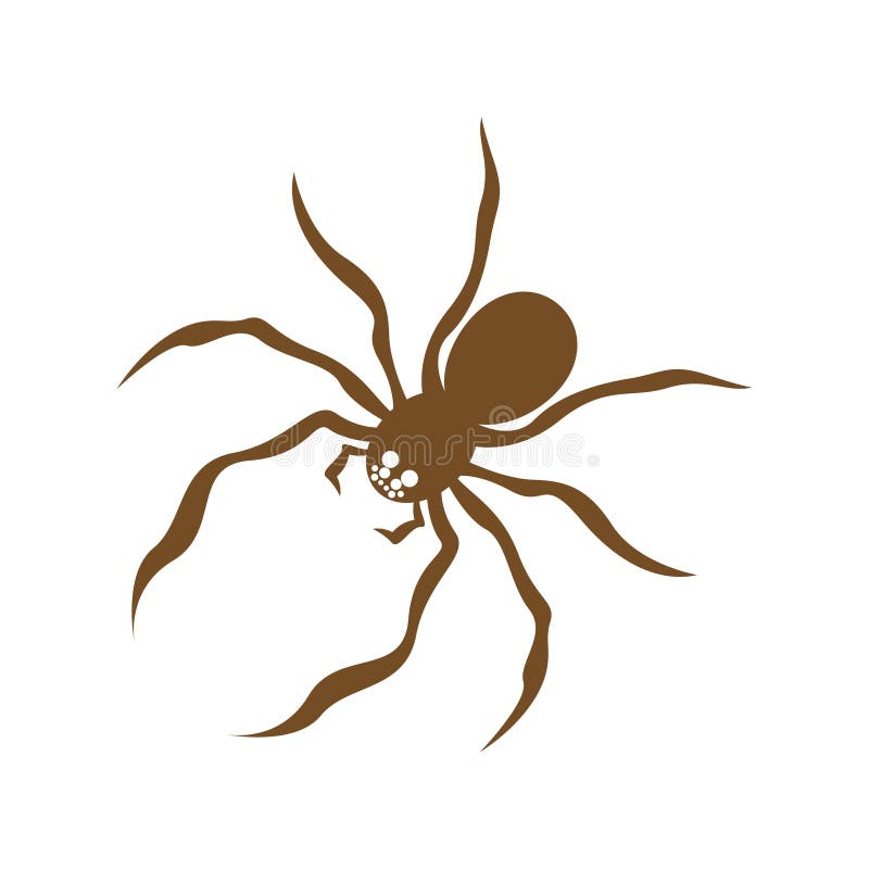 Spider Logo Icon Design Concept Template Illustration Stock Vector ...