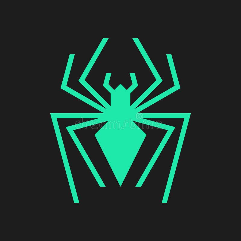 Spider logo stock vector. Illustration of graphic, animal - 316848019