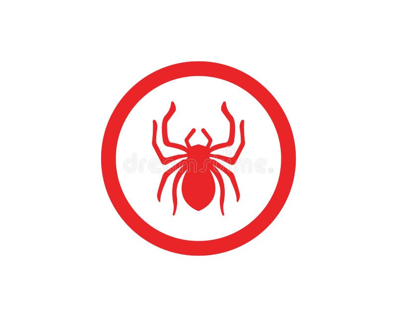 Spider Logo and Symbols Template Icons Stock Vector - Illustration of ...
