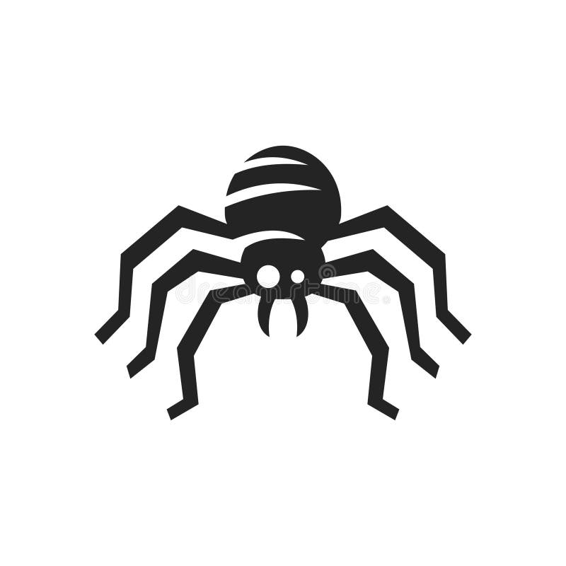 Spider Logo Template Isolated. Brand Identity. Icon Abstract Vector ...