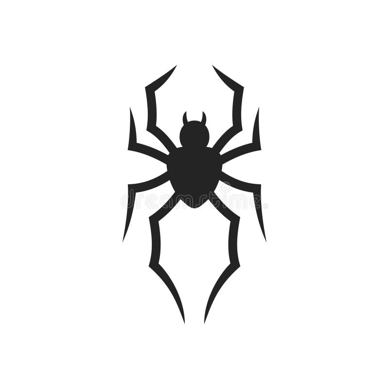 Spider Logo Template Isolated. Brand Identity. Icon Abstract Vector ...