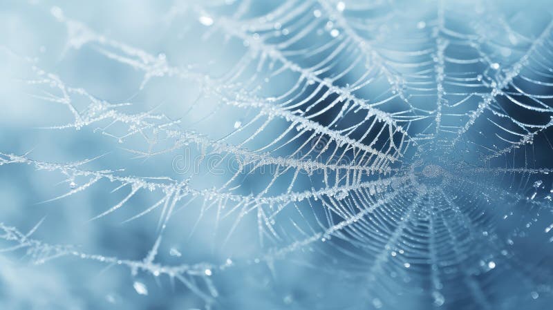 Spider and Web Network in the Corner, Vector Stock Vector ...