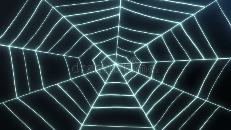 Spider S Web Loop Animation Stock Video - Video of spiders, darkness ...
