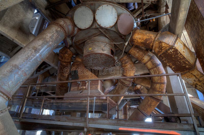 Spider shape pipes stock image. Image of cylindrical - 32885947