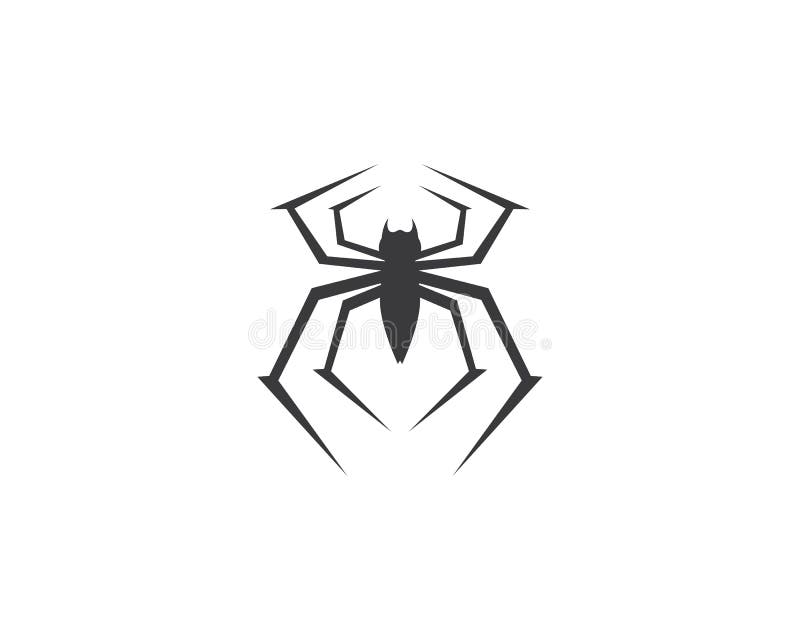 Spider Symbol Vector Icon Illustration Design Stock Vector ...