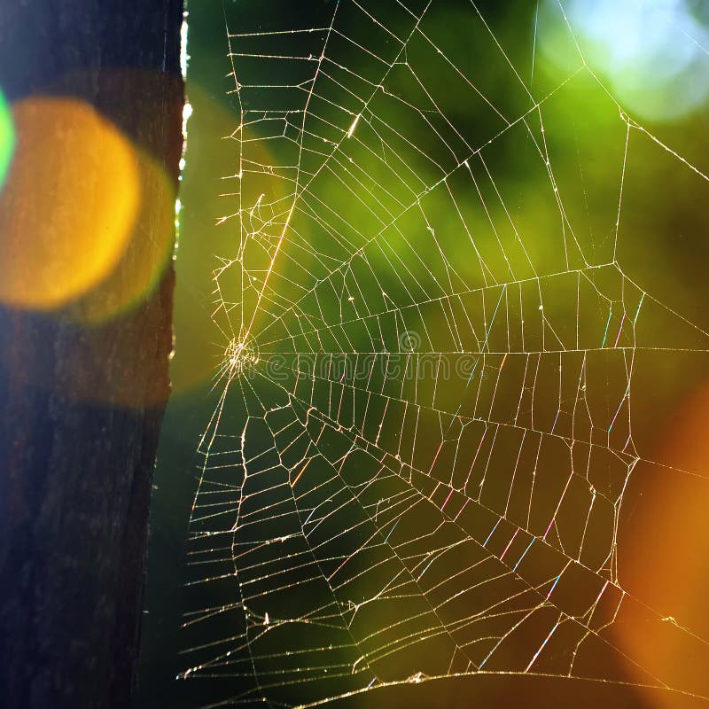 Spider web stock image. Image of grass, garden, spider - 16927217
