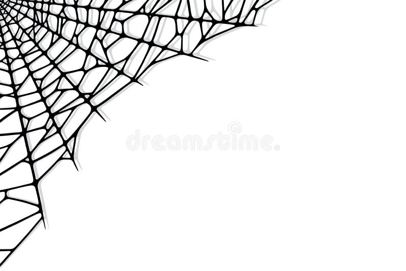 Corner Cobweb Icon, Corner Spiderweb Icon Stock Vector - Illustration ...