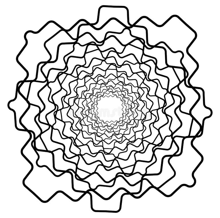 Spider Web Like Element with Random Lines Stock Vector - Illustration ...