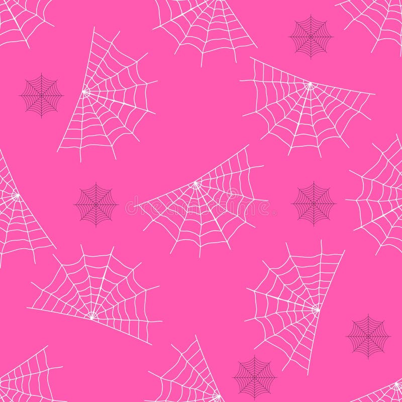 Spider Web Seamless Pattern. Halloween Texture Perfect for Gift ...