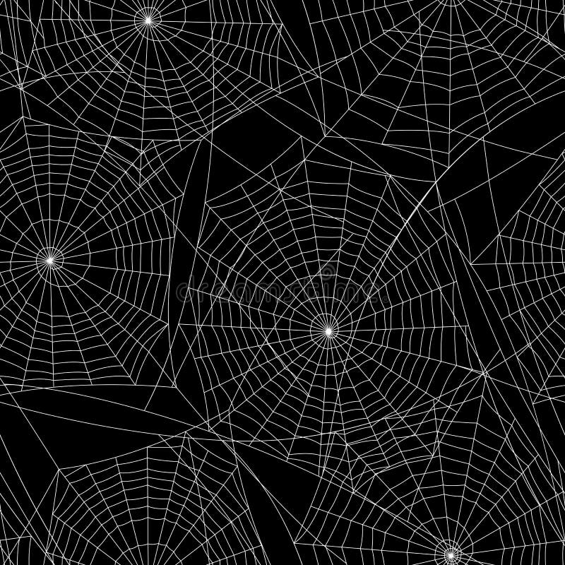 Spider Web Background. Spooky Cobweb for Halloween, Black Grunge Poster ...