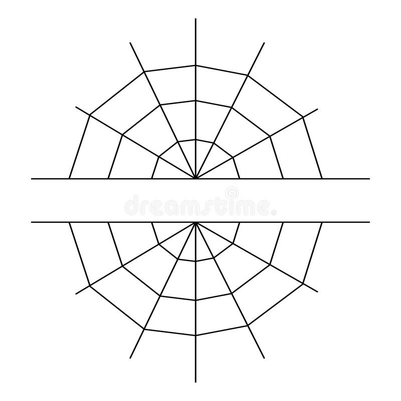 Spider Web Line Drawing Stock Illustrations – 2,439 Spider Web Line ...