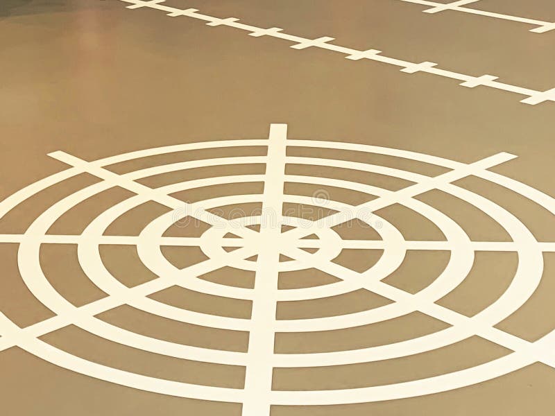 Spider Web Symbol on Cement Floor Stock Photo - Image of machine, metal ...