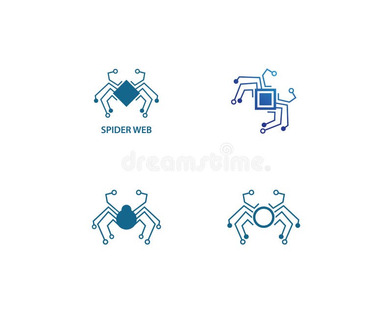 Spider web Technology stock vector. Illustration of computer - 143222852