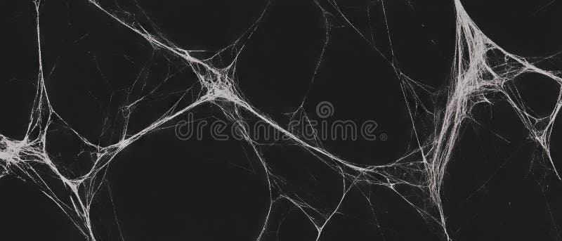 Spider Web Texture with Fine Threads Creating a Delicate Design Against ...