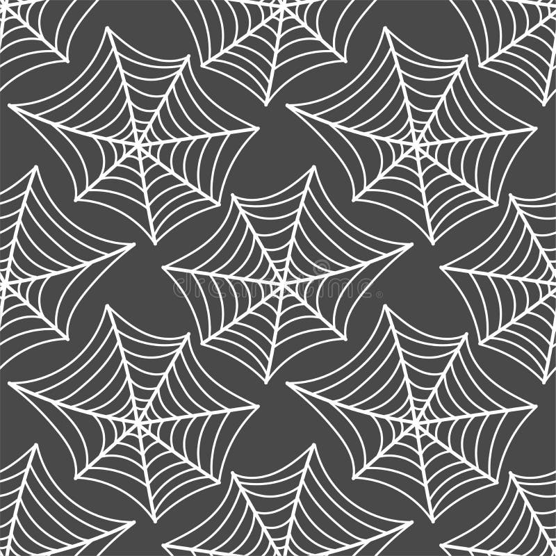 Spider Web Texture Seamless Background Print. Repeat Pattern Background ...