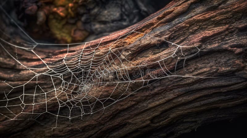 Tree Branch Spider Web Stock Illustrations – 596 Tree Branch Spider Web ...