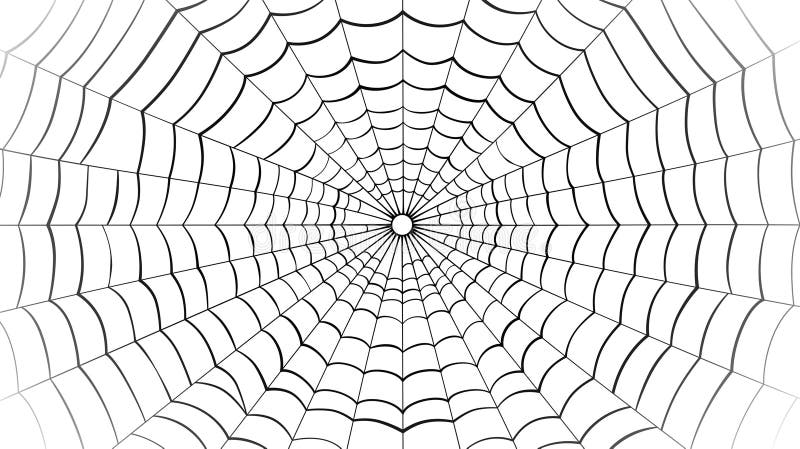White Spider Web Clip Art Stock Illustrations – 3,697 White Spider Web ...