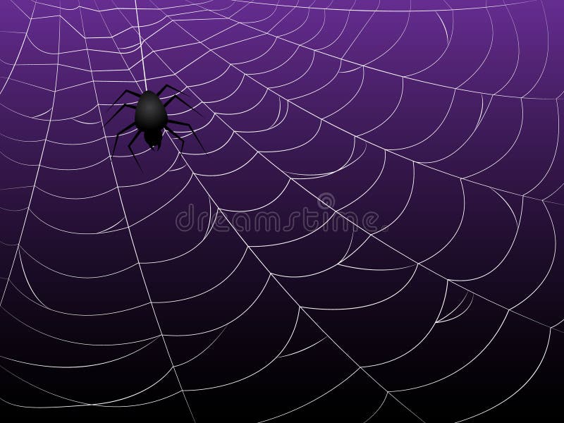 Spider Webs Purple Background Stock Illustrations – 74 Spider Webs ...