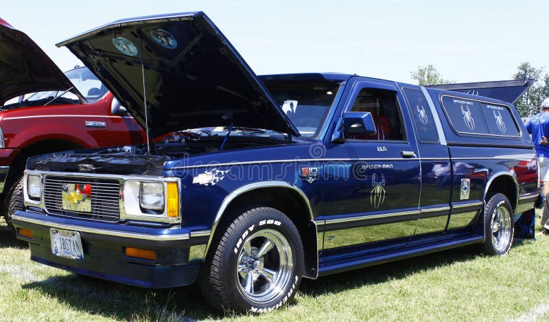 Spiderman pickup editorial stock photo. Image of pickup - 25755378