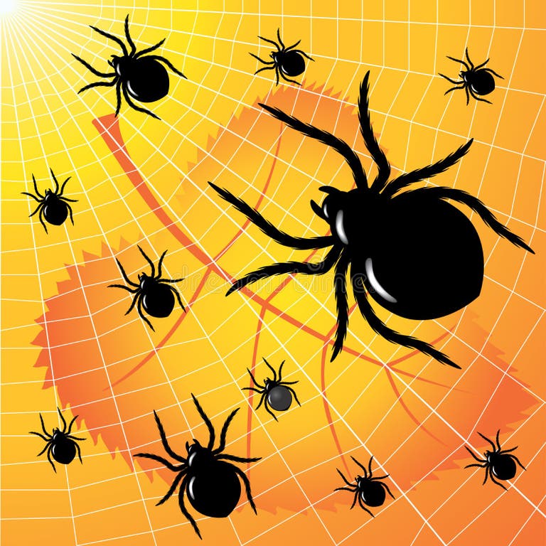 Sticky Spiders Stock Illustrations – 343 Sticky Spiders Stock ...