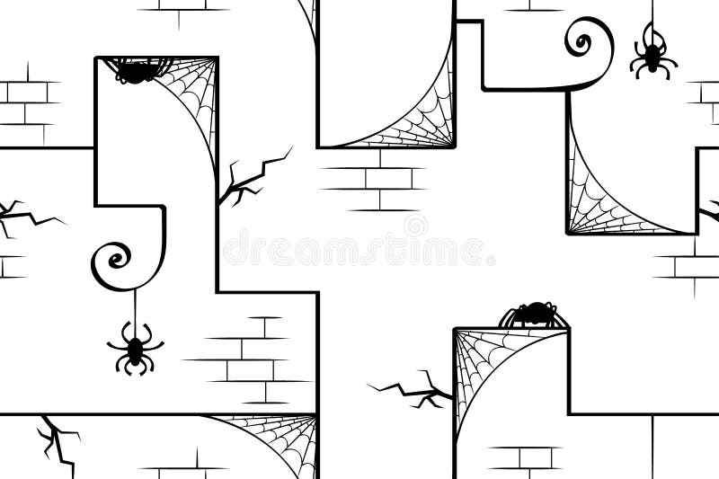 Spiders Wall Abstract Texture Stock Vector - Illustration of abstract ...