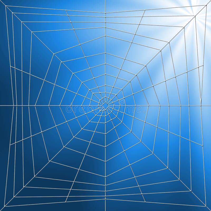 Spiderweb Illustration stock illustration. Illustration of concept ...