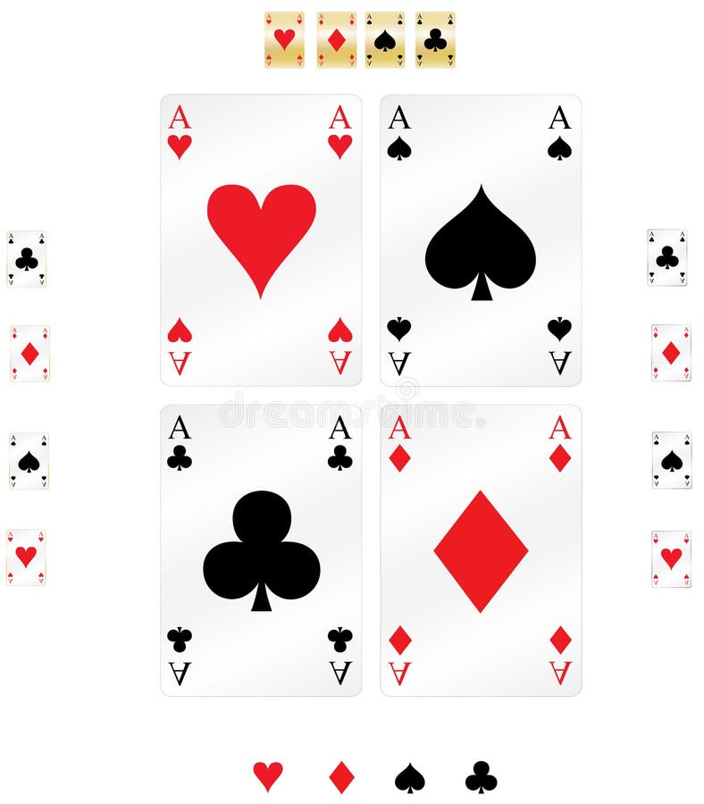 Spielkarte Aces Bild. Bild: 85251898