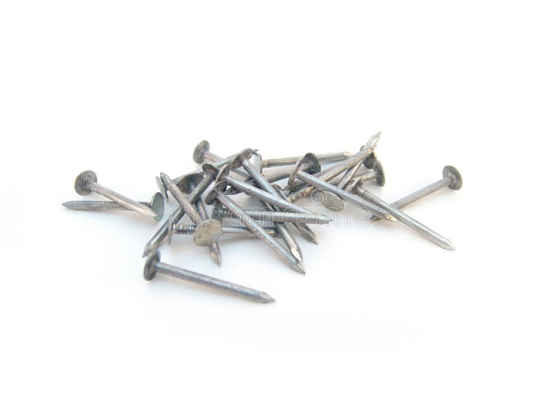 Spijkers stock afbeelding. Image of concept, timmerwerk - 6954677