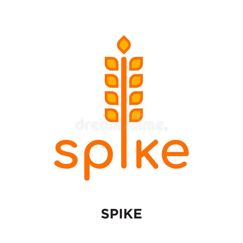 Spike Logo Baker Logo on Packaging Promotional Symbol Vector Icon ...