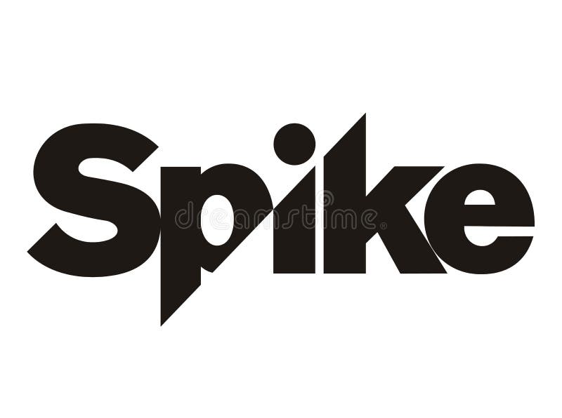 Spike Logo editorial stock photo. Illustration of series - 148237438