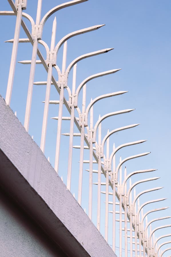 Spike security stock photo. Image of protection, gate - 60927098