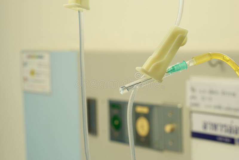 Spike and tube stock photo. Image of macro, drip, cure - 33818974