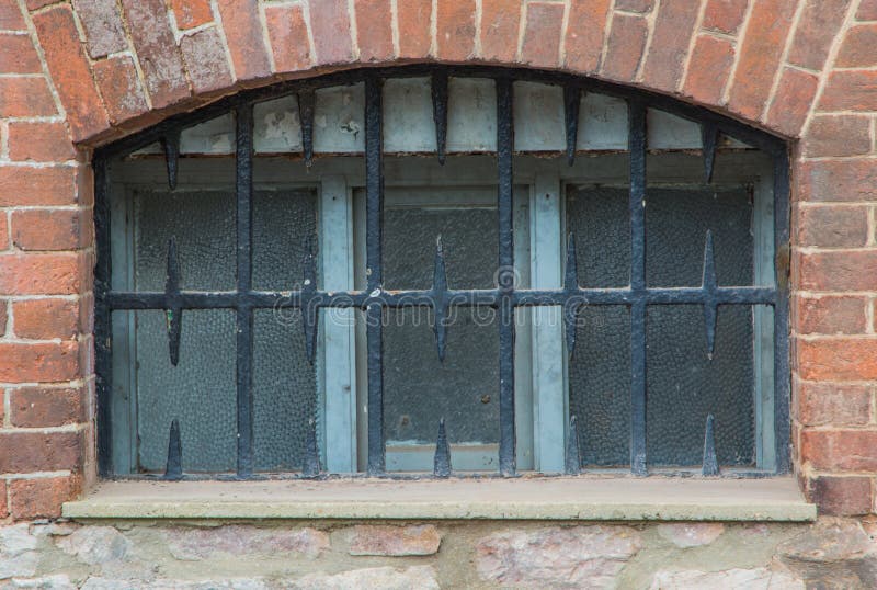 Spiked Bars stock image. Image of spiked, glass, window - 40759529