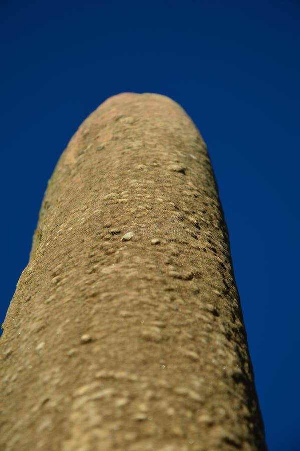 A Spiked Rock in the Blue Sky Stock Photo - Image of stone, daylight ...