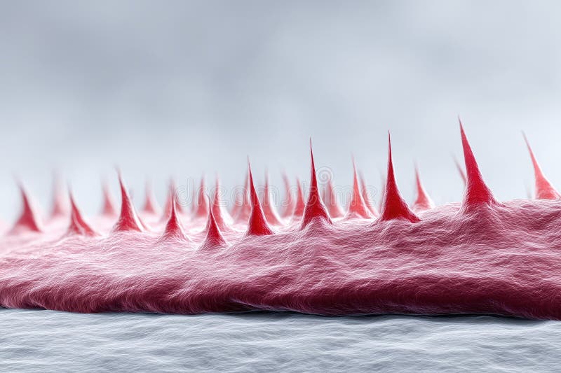 Spiked Surface Structure in Biological Tissue. Defensive Microanatomy ...