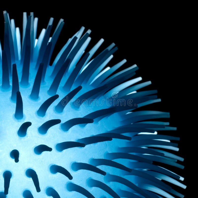 Spikes stock image. Image of textures, ball, back, spikes - 1112685