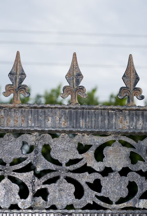 Spikes of a gate stock photo. Image of iron, home, door - 20794068