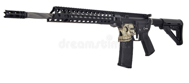 Spikes Tactical the Jack by Sharps Brothers AR15. Editorial Stock Image ...