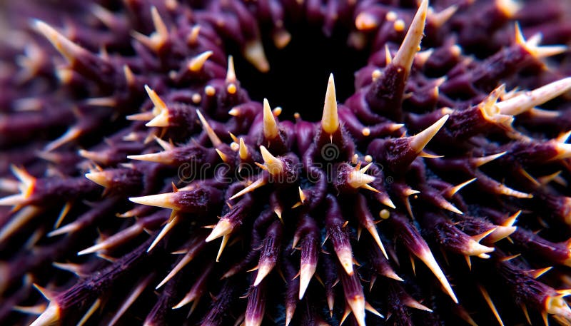 Spiky Abstract Black Design, Modern Art, Texture and Sharp Elements ...
