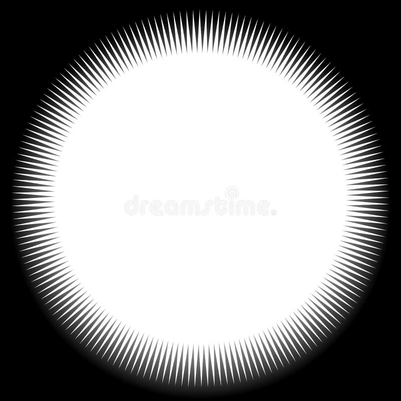 Spiky, Pointed Shape with Blank Space. Stock Vector - Illustration of ...