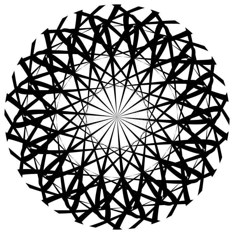 Abstract Spiky Shapes Fading Into Transparent Stock Vector ...