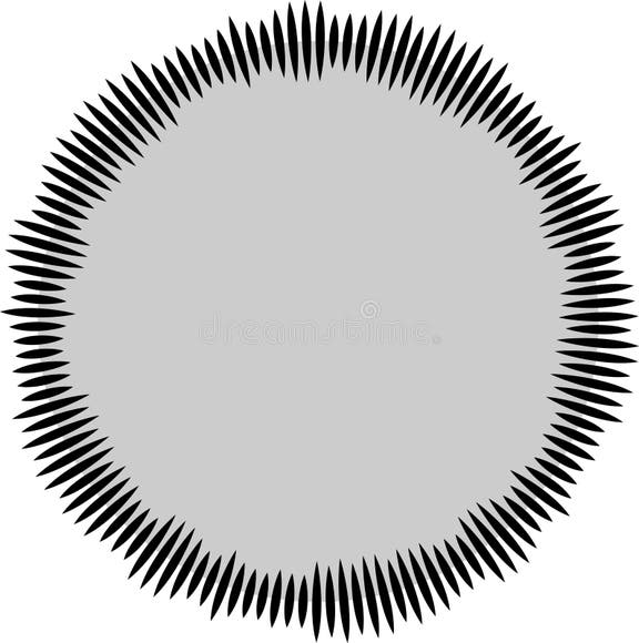 Spiky, Surprised Comic Speech Bubble, Circular Stock Vector ...