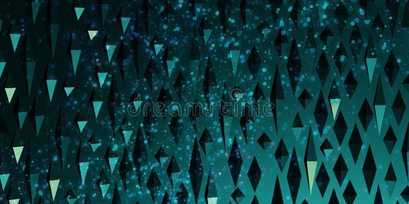 Spiky Triangle Abstract Geometric Background 3d Illustration Stock ...